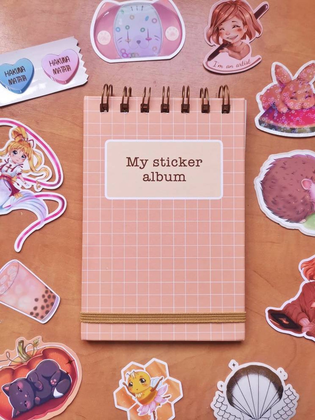 Customizable Sticker Album. A5 10x 15cm - Etsy