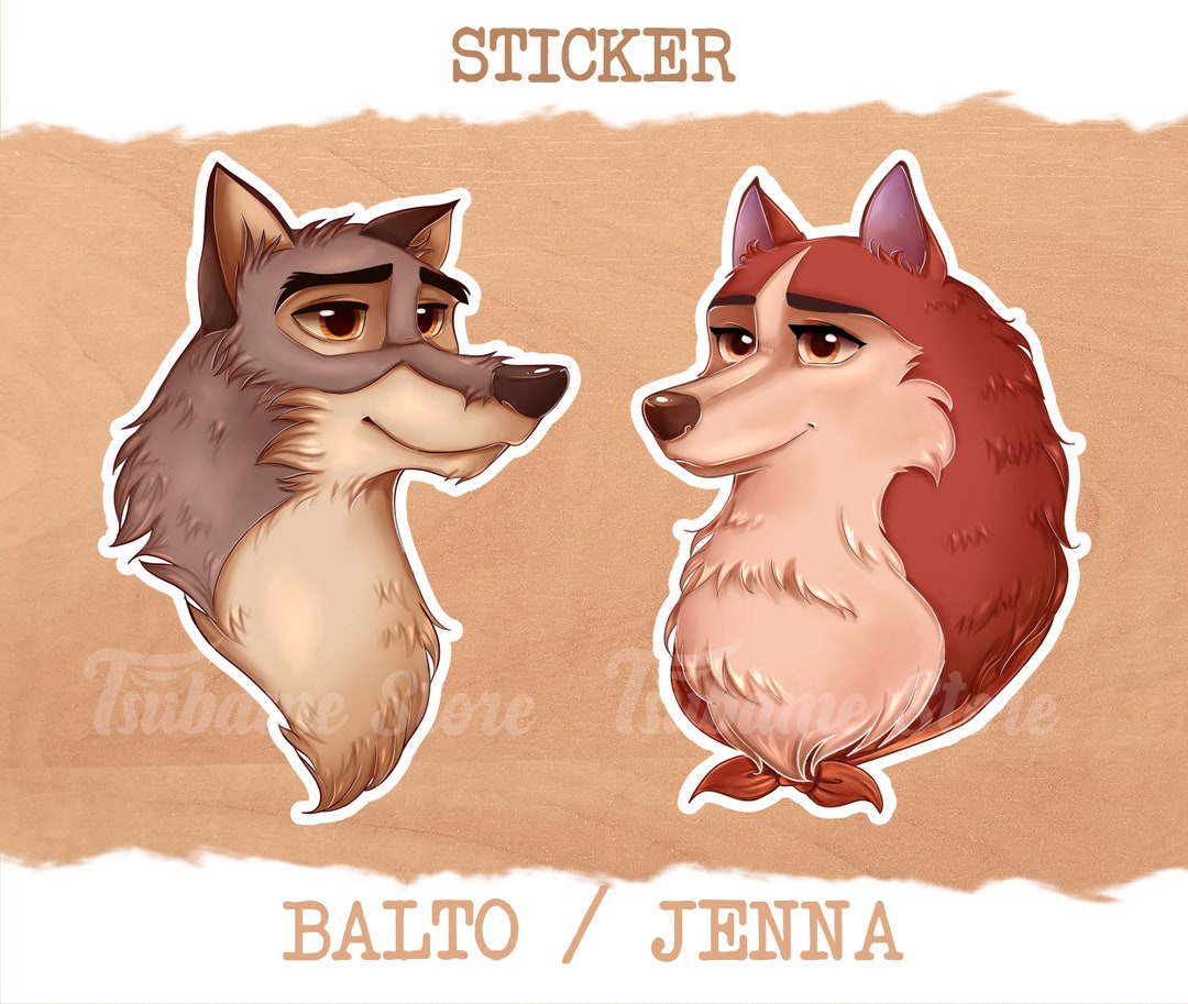 Stickers. Balto. Jenna - Etsy