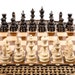 Personalized Luxury Round Carved Chess Set - High Quality Chess Pieces ...