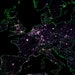 Population Density Heatmap of the World high Resolution Digital Print ...