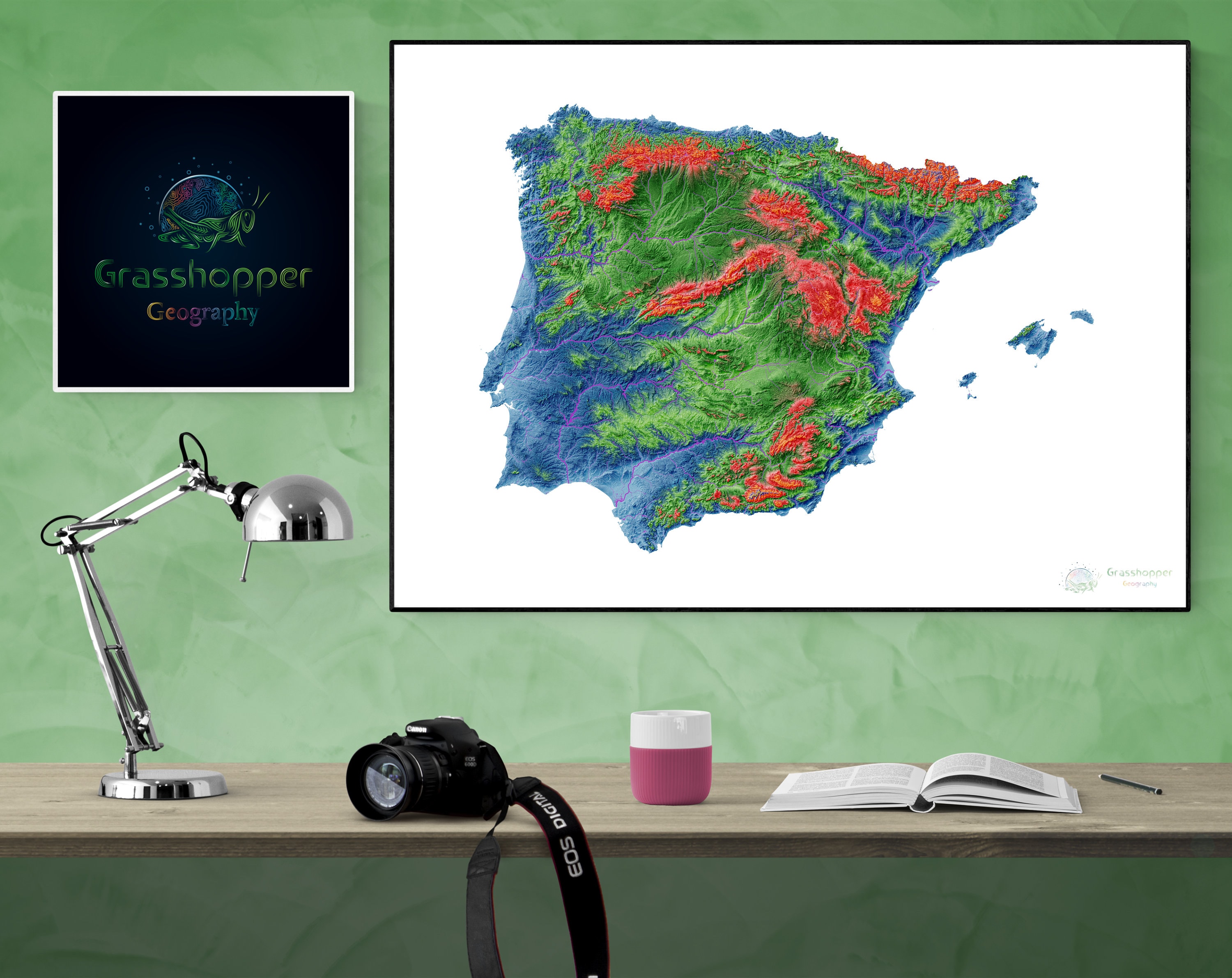 Iberian Peninsula Map