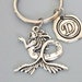 The Little Mermaid Keychain, Bridal Party Gifts, Mermaid Gift for Her ...