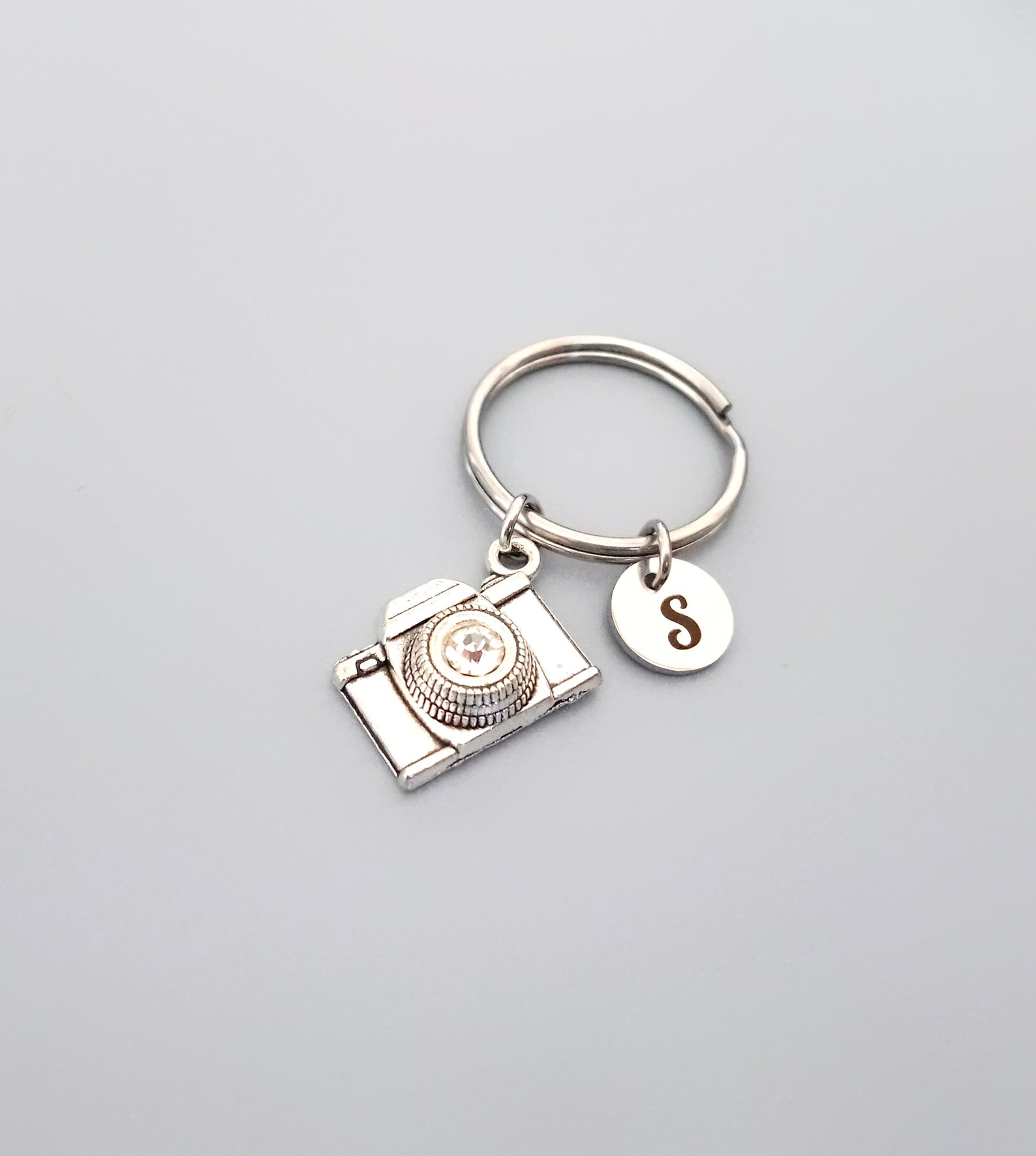 Personalized Camera Keyring Photographer gift Gifts for him | Etsy