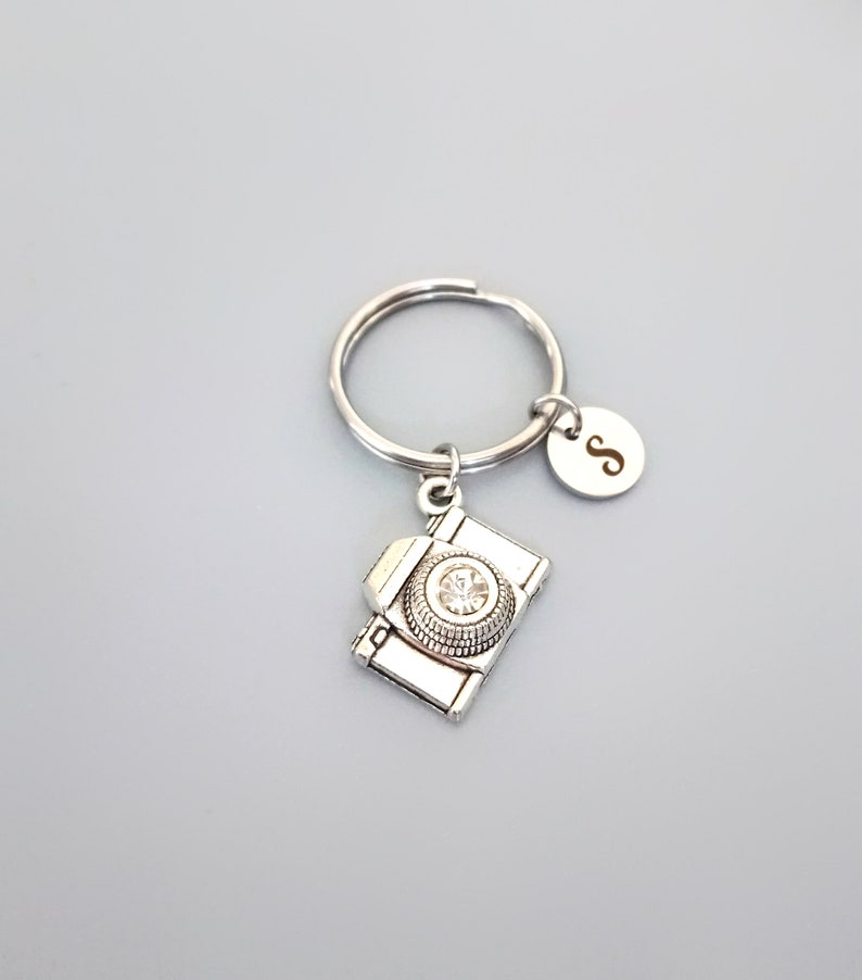 Personalized Camera Keyring Photographer gift Gifts for him | Etsy