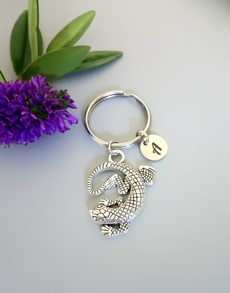 Personalized Lizard Key Chain Salamander Gecko Boyfriend Gift - Etsy UK