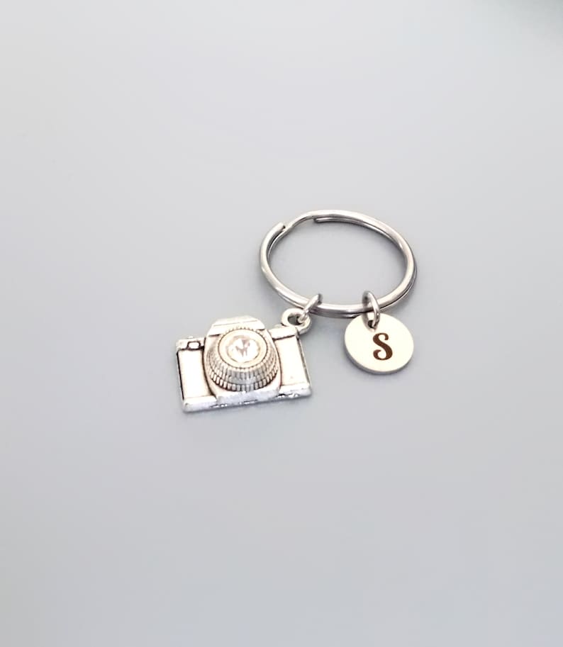 Personalized Camera Keyring Photographer gift Gifts for him | Etsy