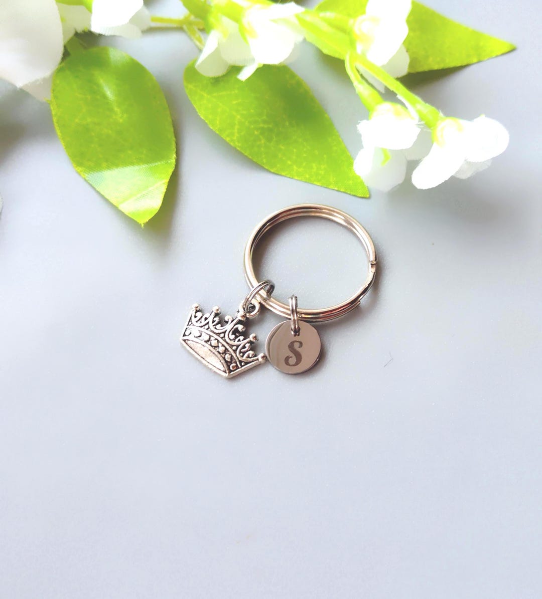 Princess Crown Keyring, Personalized Gift (K62) - Etsy