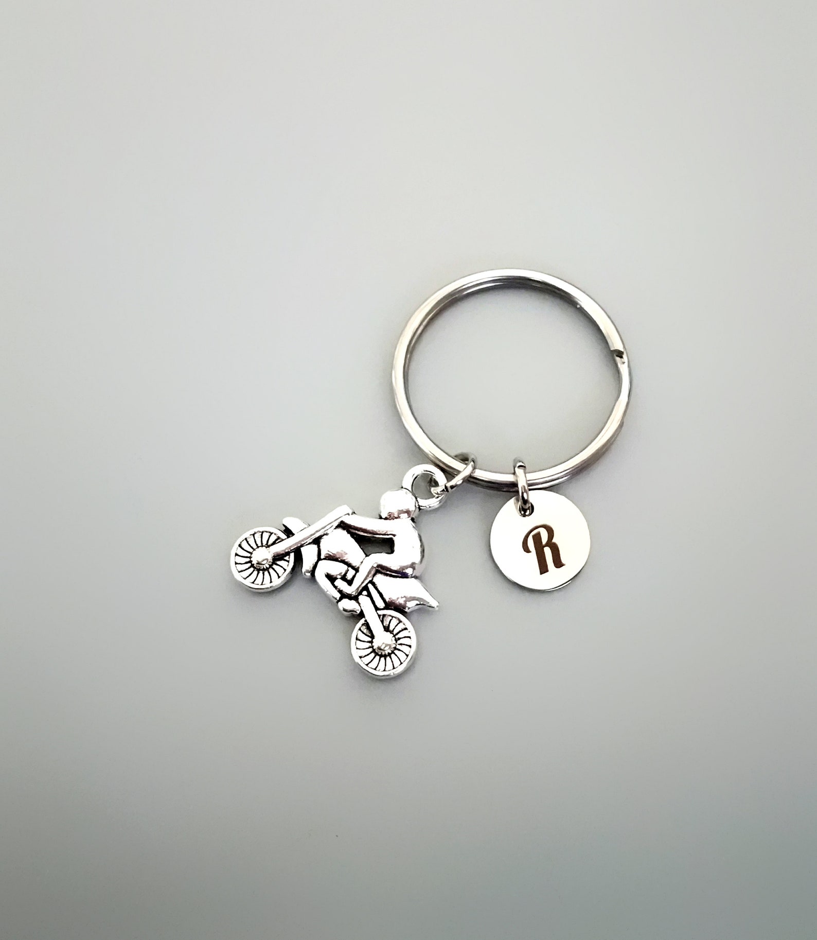 Motorbike Keychain Motorcycle Dirt Bike Jewelry off Road | Etsy