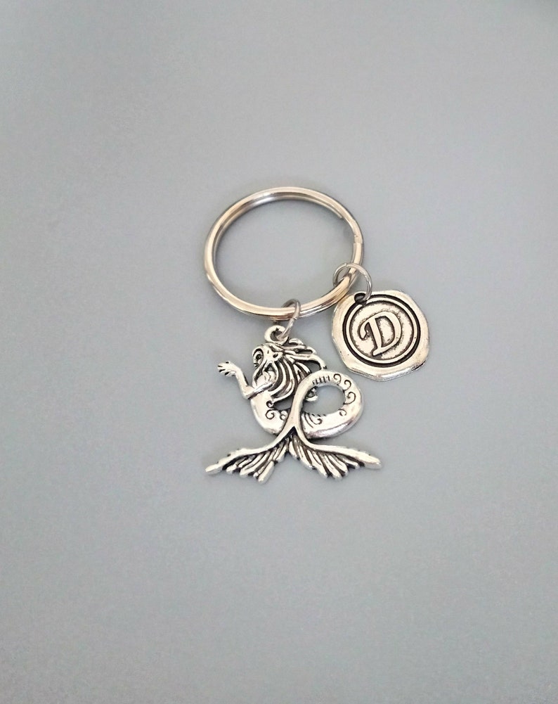 The Little Mermaid Keychain Bridal Party Gifts Mermaid Gift - Etsy