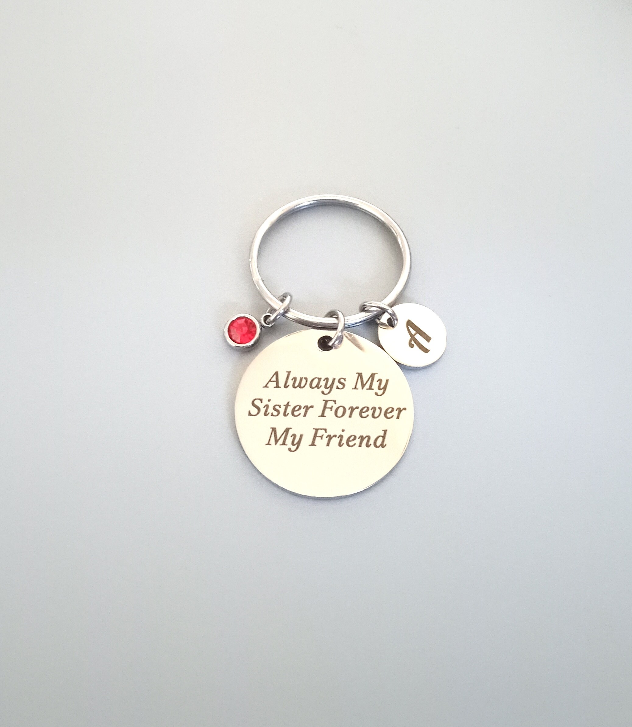 Always My SISTER Key Ring Best Friend Gifts Forever My | Etsy