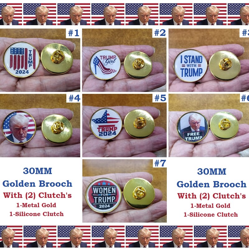 Donald Trump 47 Lapel Pin - Etsy