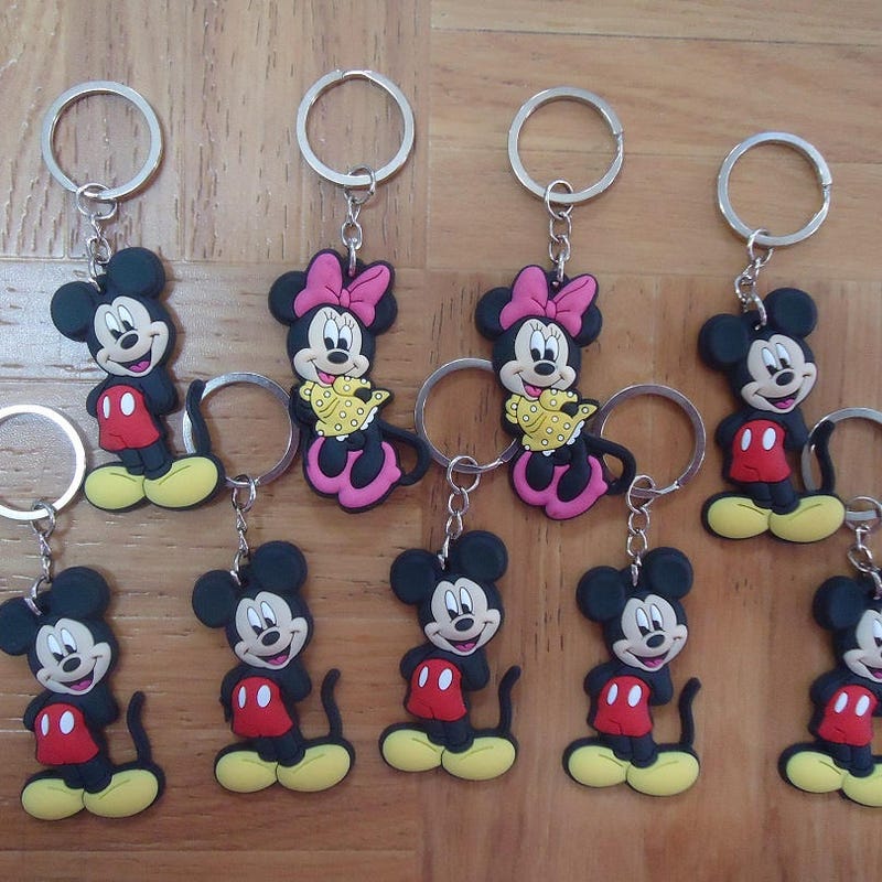 Mouse Head Key Chains - Etsy