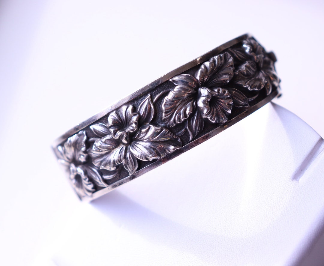 Vintage Antique Bracelet Sterling Silver 935 Belgian Hallmark - Etsy