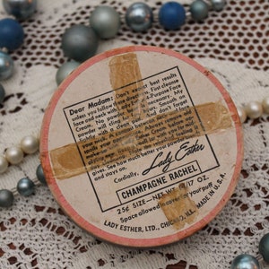 Vintage Lady Esther Finishing Powder, Retro Beauty, Vintage Cosmetics ...