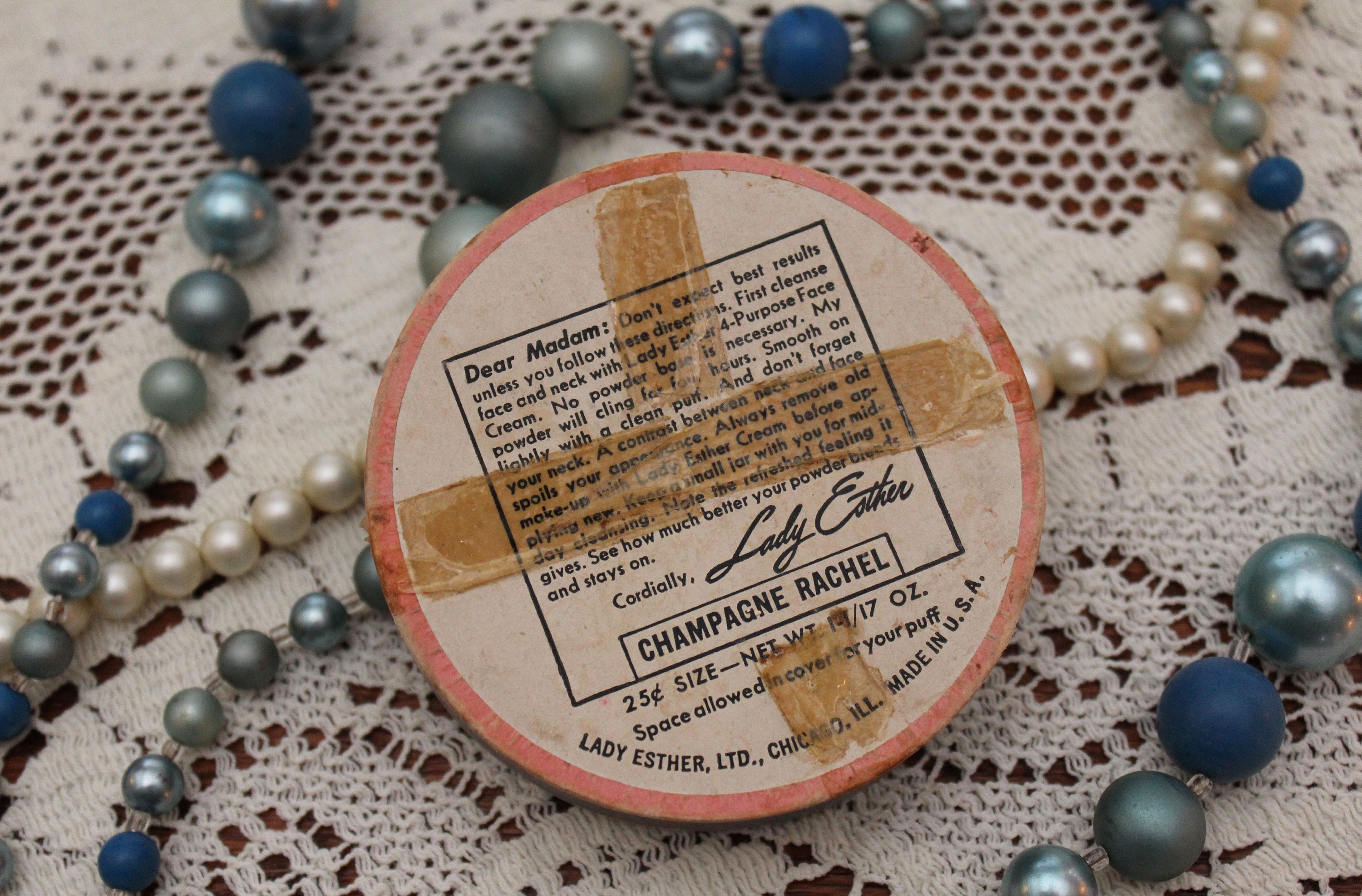 Vintage Lady Esther Finishing Powder, Retro Beauty, Vintage Cosmetics ...