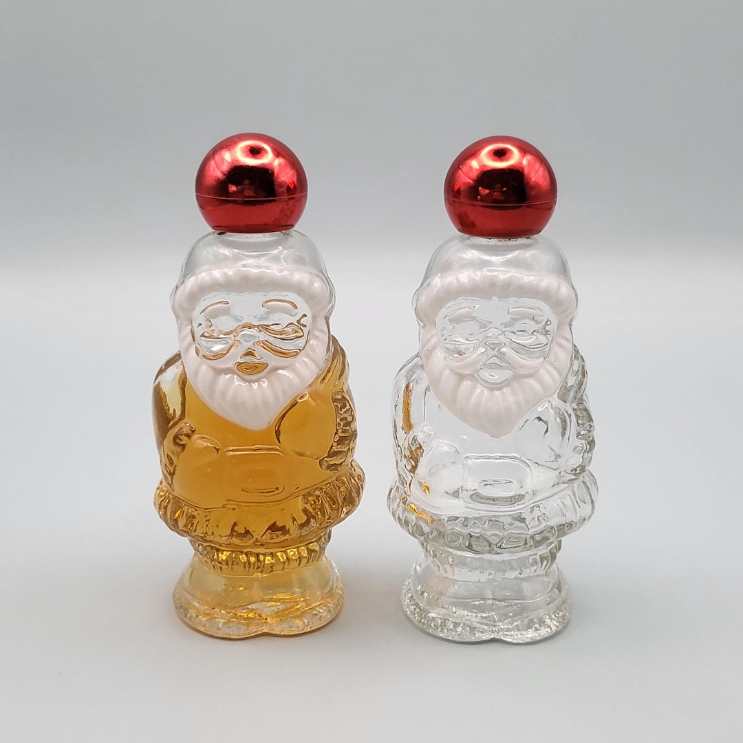 Vintage Avon Christmas Jolly Santa Cologne Bottle - Etsy