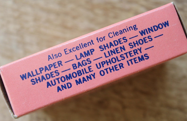 Vintage New NOS Lyons No Smear Dry Cleaning Pad, Drafting Dry Cleaning ...