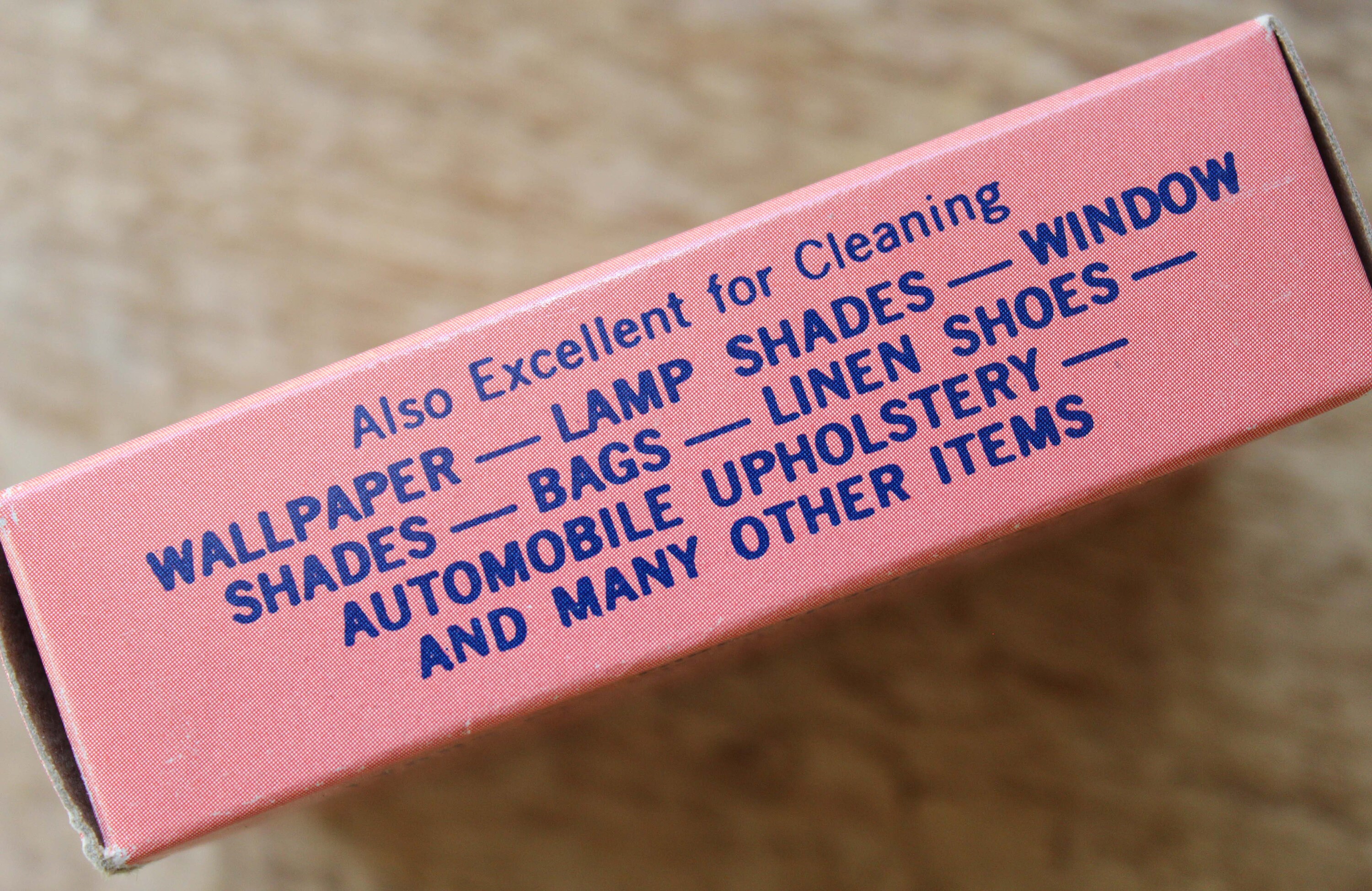 Vintage New NOS Lyons No Smear Dry Cleaning Pad, Drafting Dry Cleaning ...