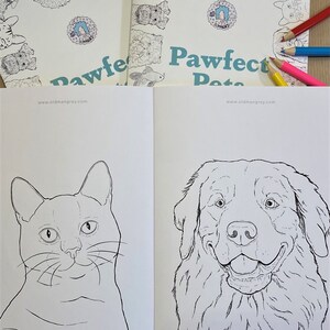 Pawfect Pets Animal Colouring / Activity Book and Pack of 6 Pencils ...