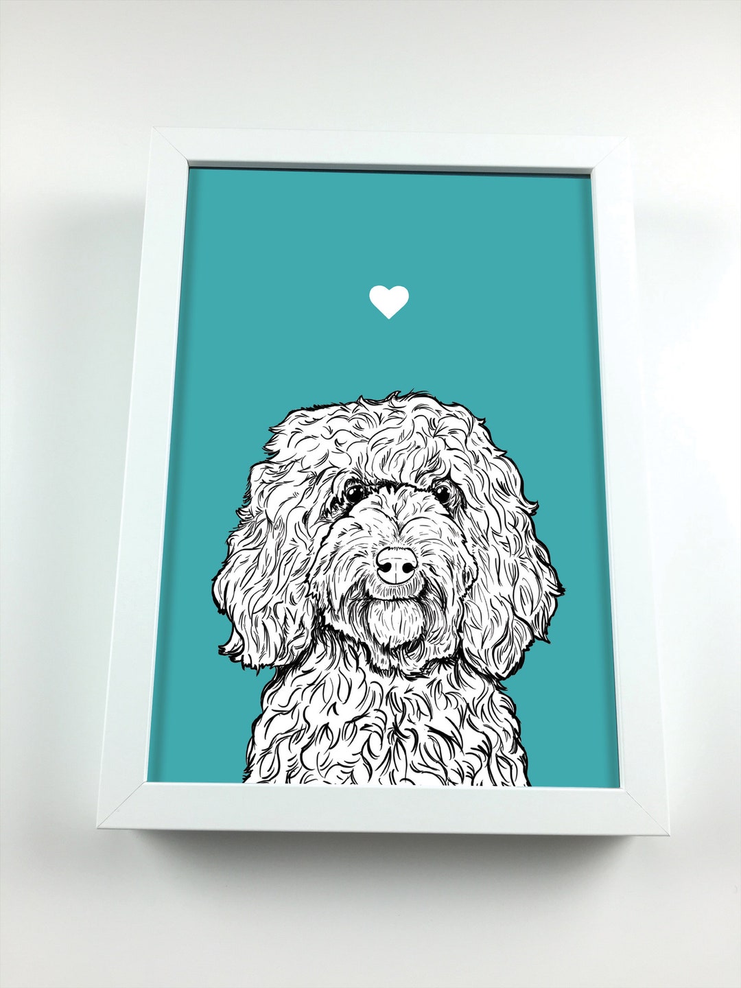 Cockapoo A4 Dog Print - Animal Art Work - Gift for Dog Lovers ...