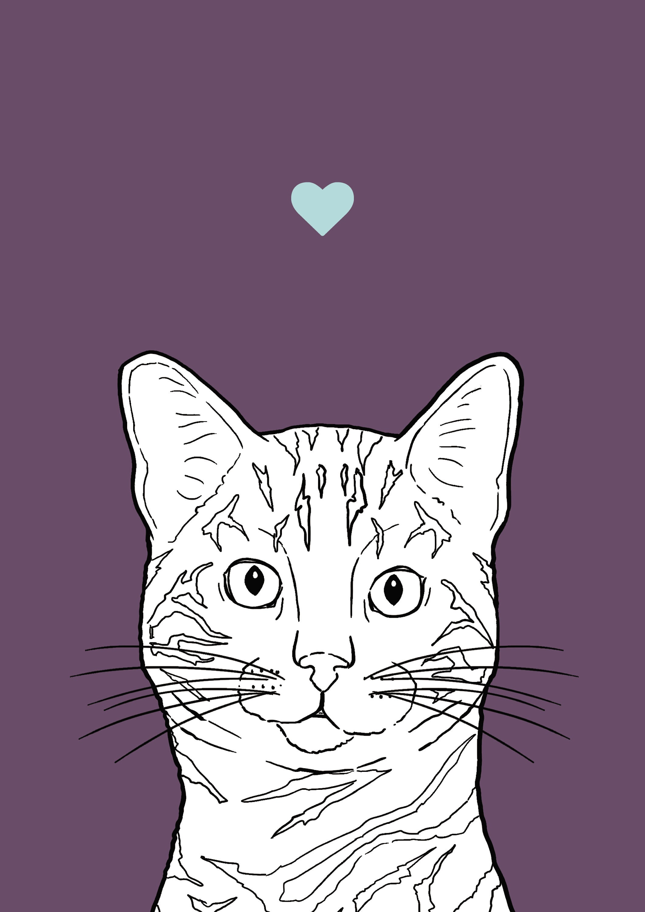 Bengal Cat A4 Print Cat Illustration Cat Print Bengal - Etsy UK