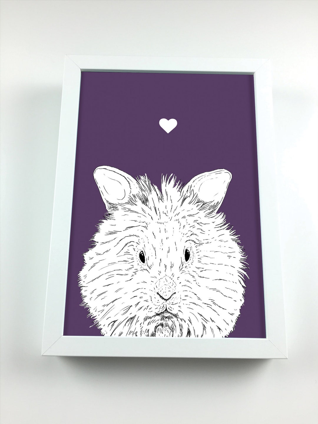 Lionhead Rabbit A4 Pet Print - Bunny Rabbit - Bunny Gift - Cute Wall ...