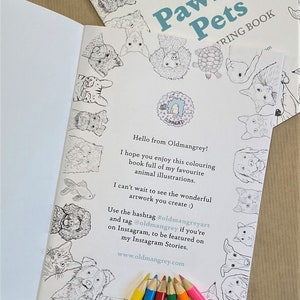 Pawfect Pets Animal Colouring / Activity Book and Pack of 6 Pencils ...
