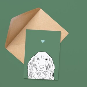 Cocker Spaniel A6 Card - Card for Dog Lovers - Blank Inside - Cute ...