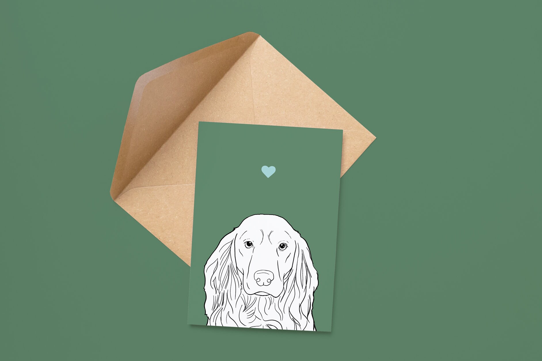 Cocker Spaniel A6 Card Card for Dog Lovers Blank Inside - Etsy UK