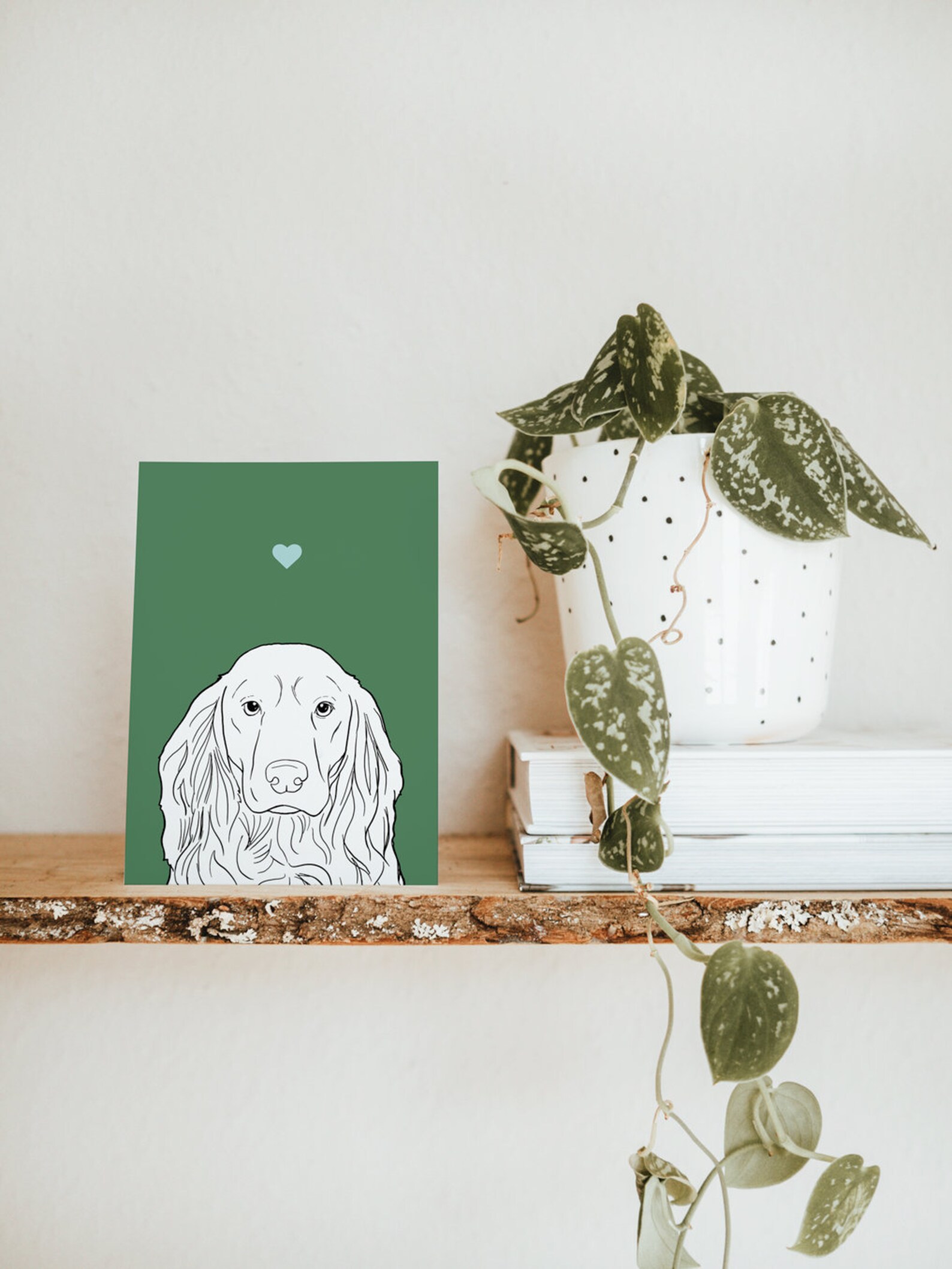 Cocker Spaniel A6 Card Card for Dog Lovers Blank Inside - Etsy UK