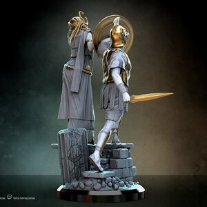 Medusa, the Cursed Priestess of Athena 1:10 scale Resin Model Kit SFW ...