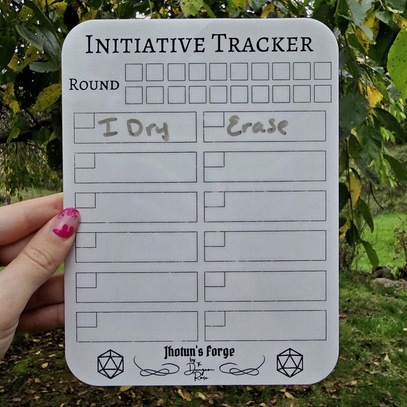 Initiative Tracker - Etsy
