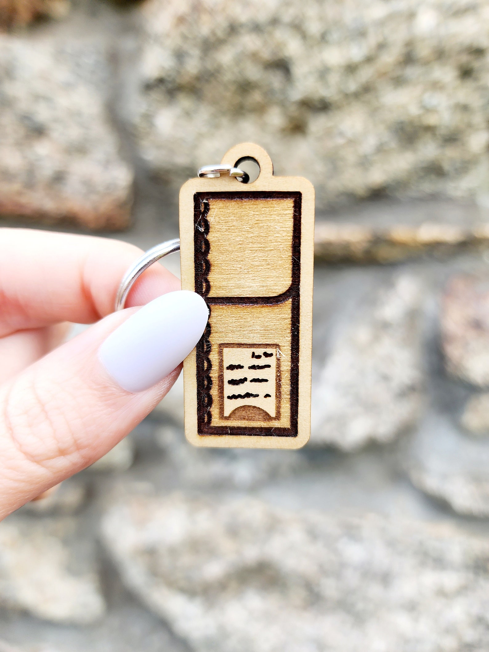 Archival Box Keychain, Archival Storage, Archivist Keychain, Archive ...