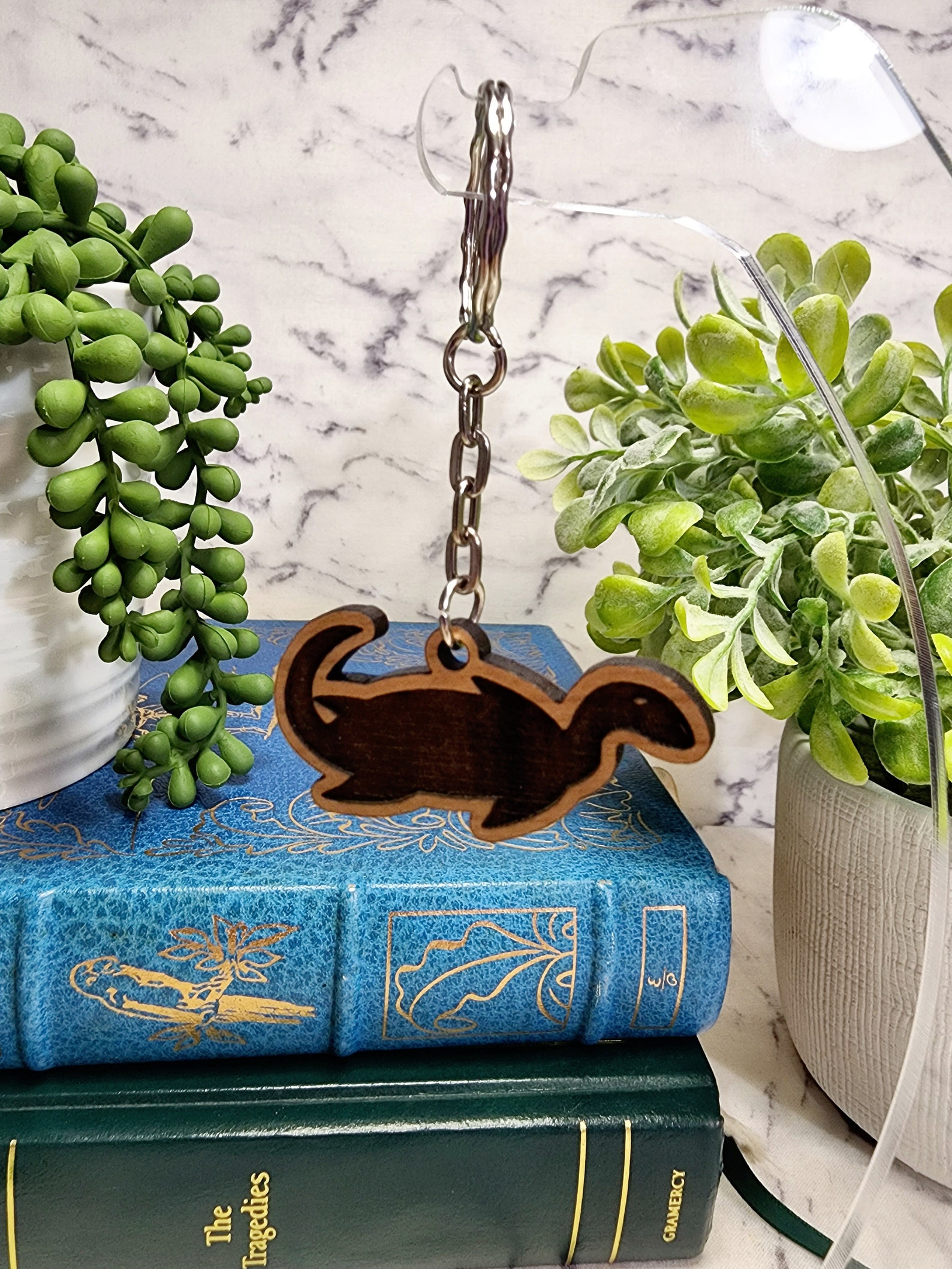 Loch Ness Monster Keychain Cryptid Keychain Cryptid Gift - Etsy