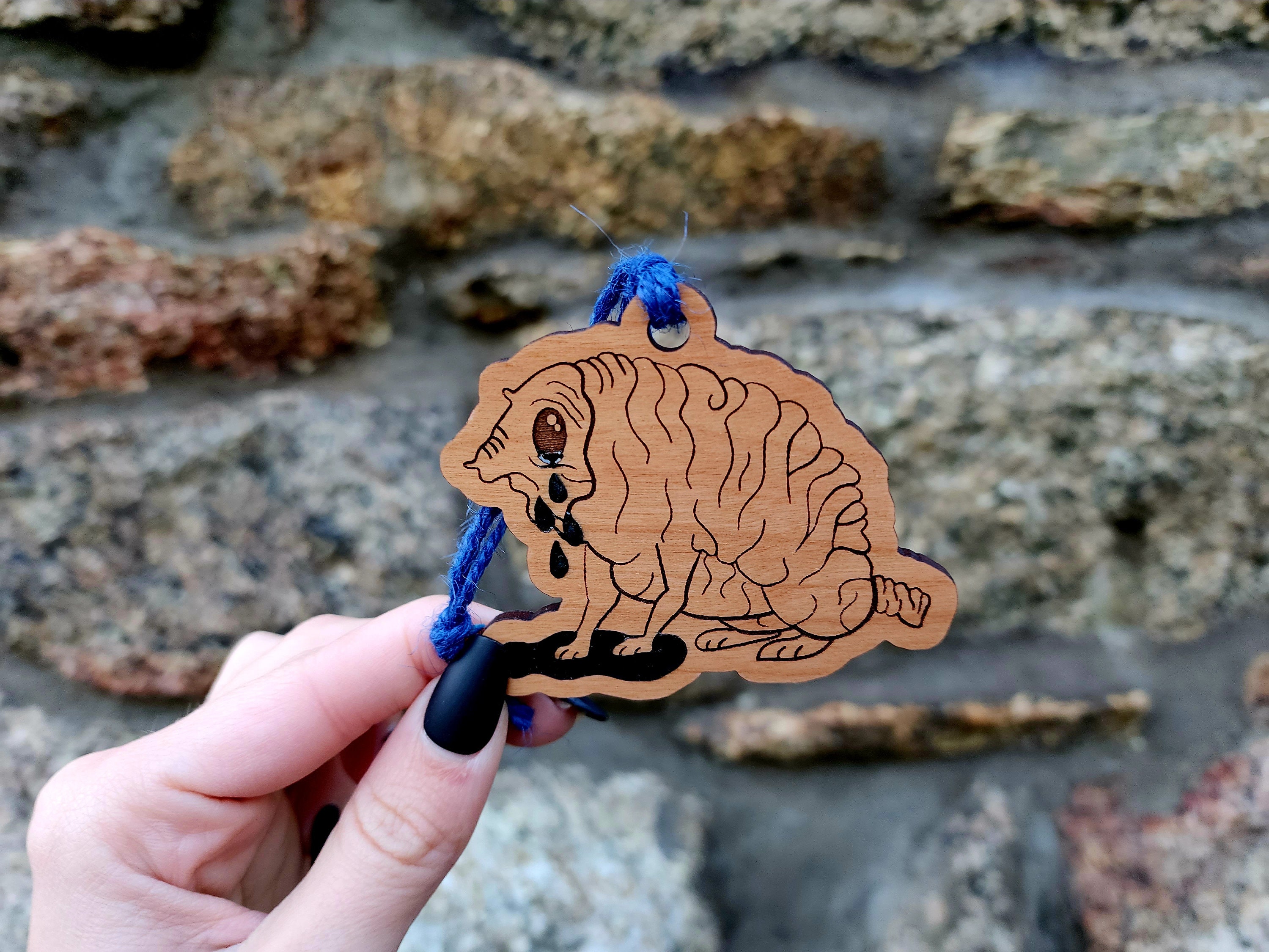 Squonk Cryptid Crying Ornament Nerd Ornament Cryptid Core - Etsy