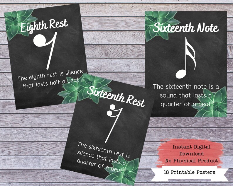 Music Poster Pack Music Classroom Music Room Decor Music - Etsy