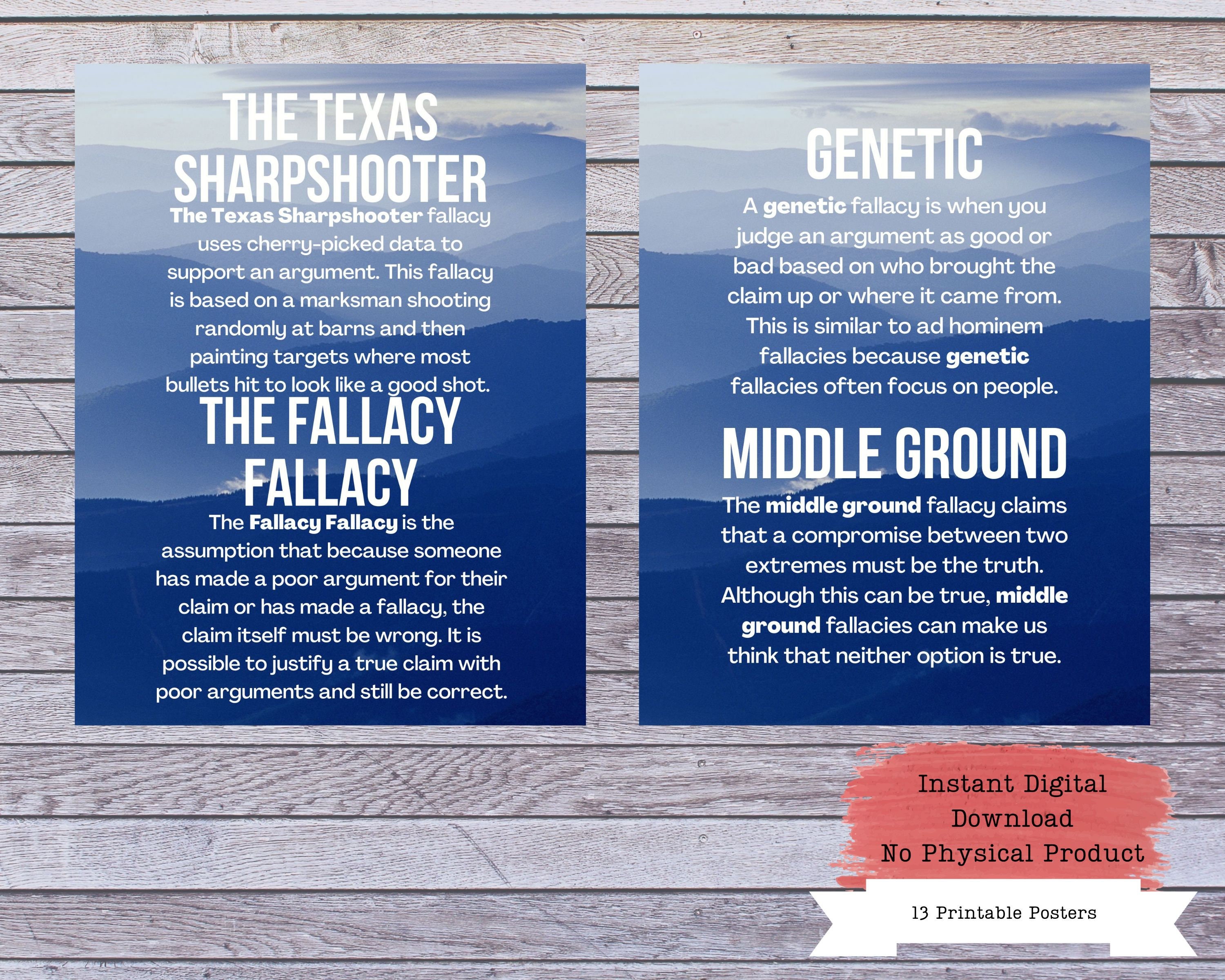 Fallacy Poster