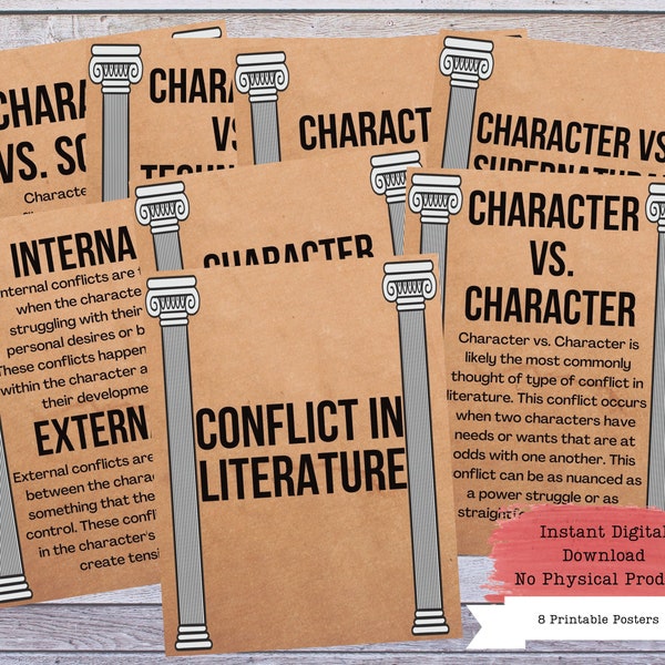 Literature Posters - Etsy