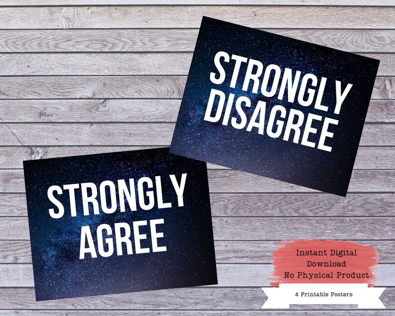 Four Corners Activity Posters 4 Corners Activity Classroom - Etsy