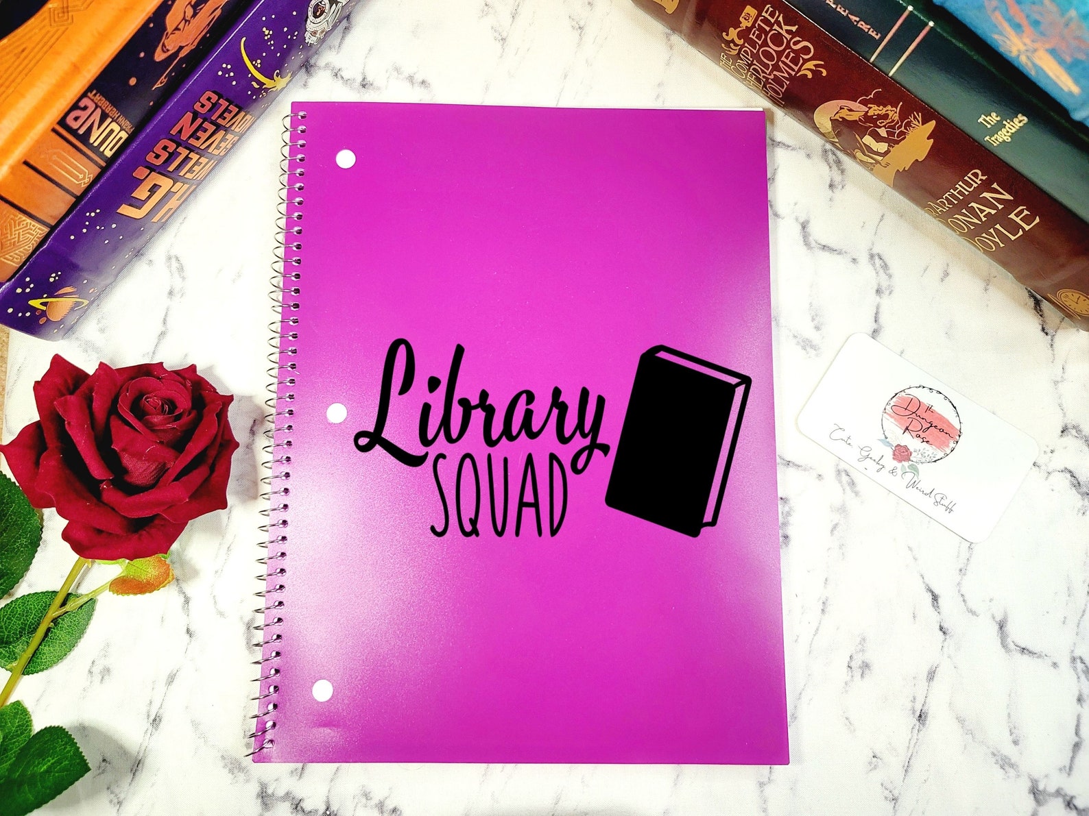 Library Squad Decal Librarian Sticker Librarian Gift | Etsy