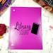 Library Squad Decal, Librarian Sticker, Librarian Gift, Librarian Cart ...
