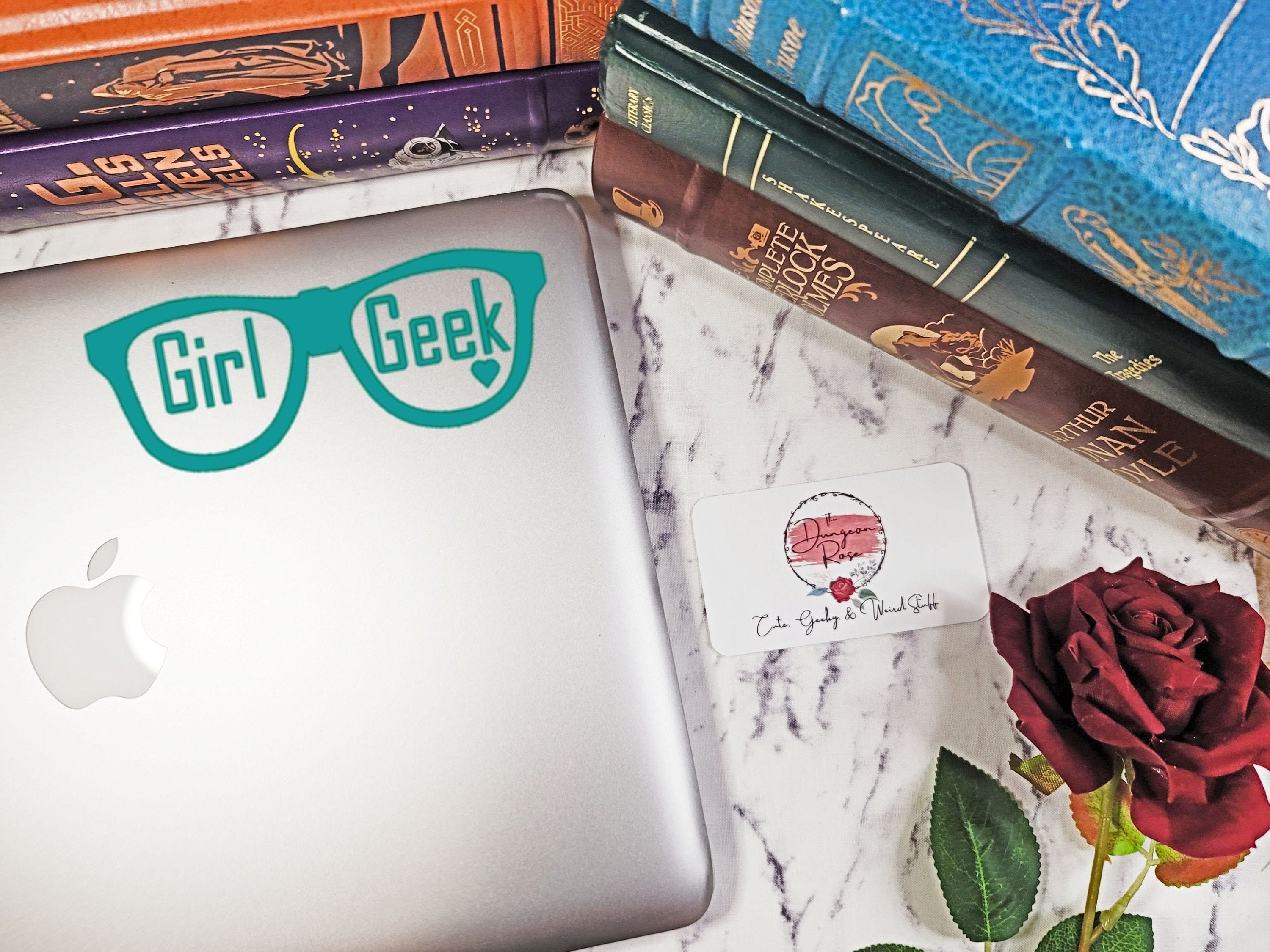 Geek Girl Geeky Gifts Geeky Stickers Gaming Decal Gaming | Etsy