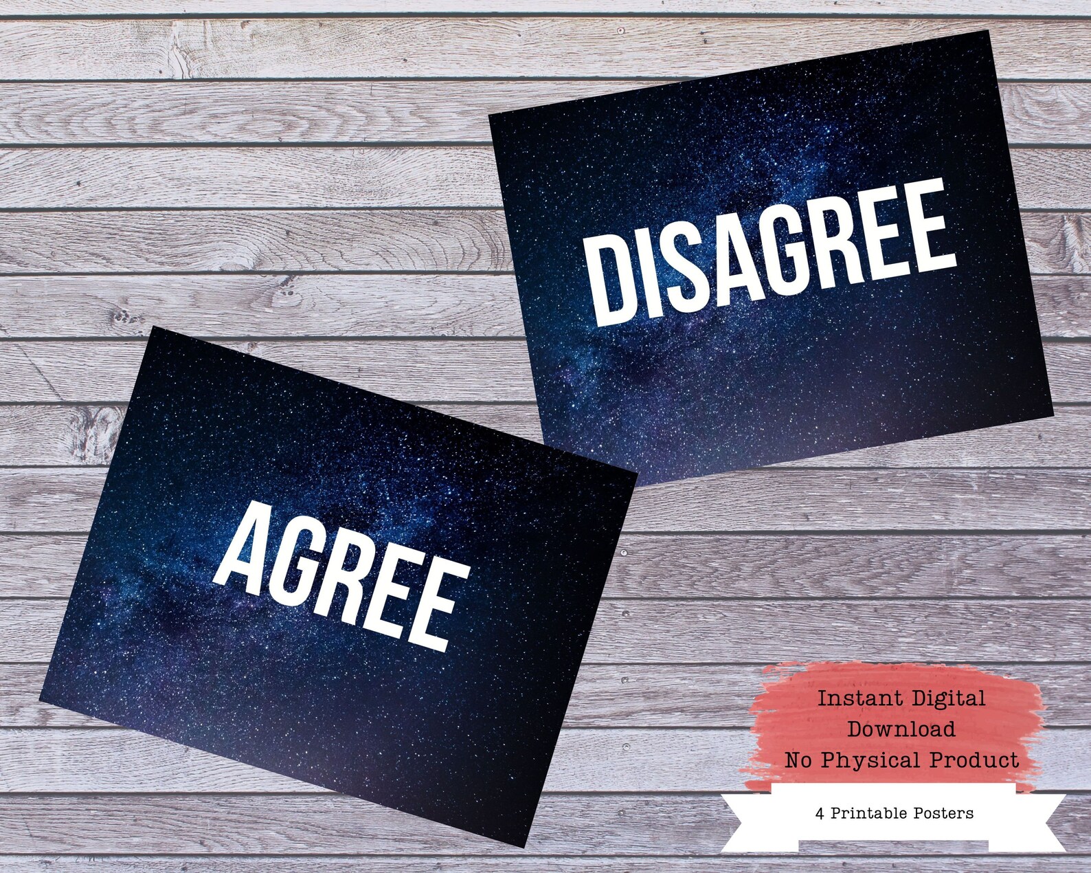 Four Corners Activity Posters 4 Corners Activity Classroom - Etsy