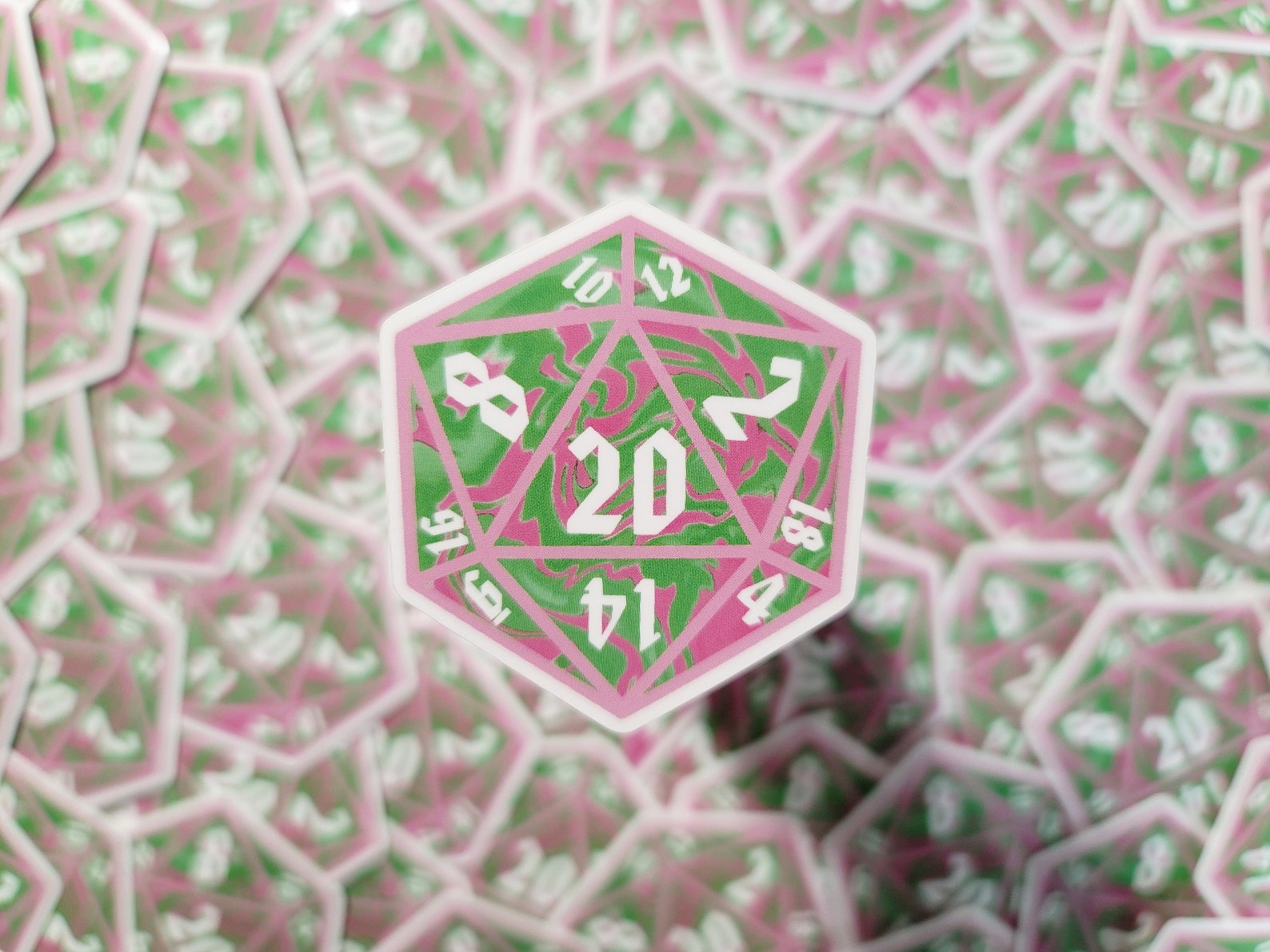 D20 Sticker Natural 20 Role Playing Games D20 Dice D20 - Etsy