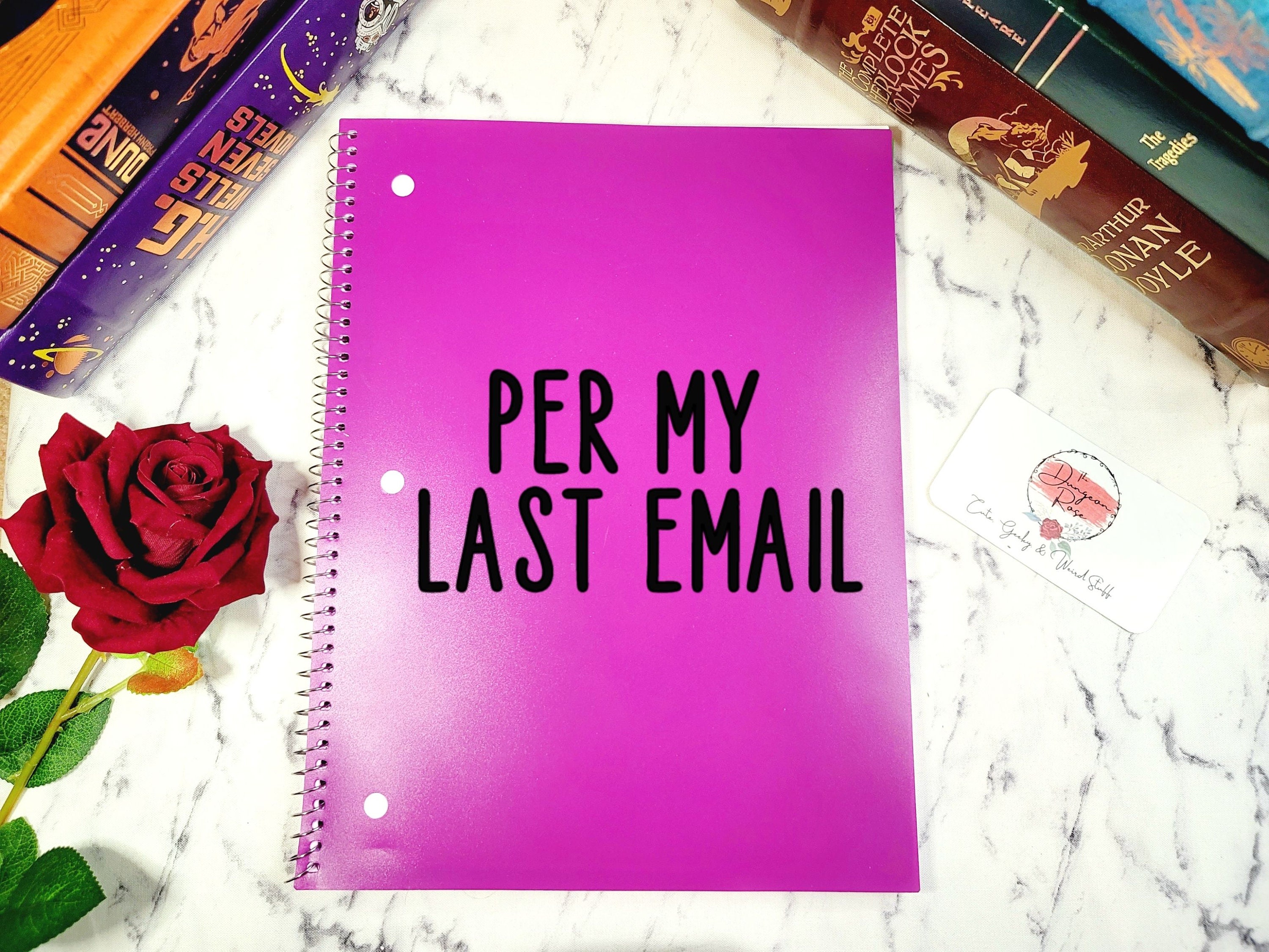Per My Last Email Work Decals Work Email Work Gifts Work | Etsy