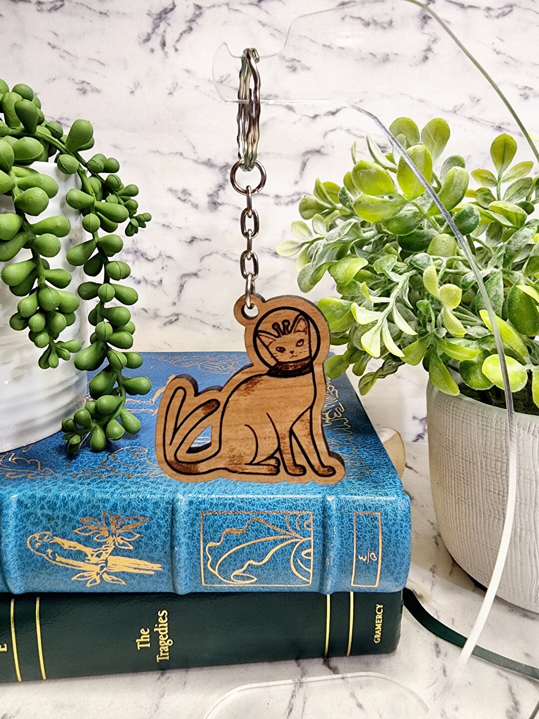 Space Cat Keychain, Alien Cat, Sci Fi Keychain, Science Fiction, Sci Fi ...