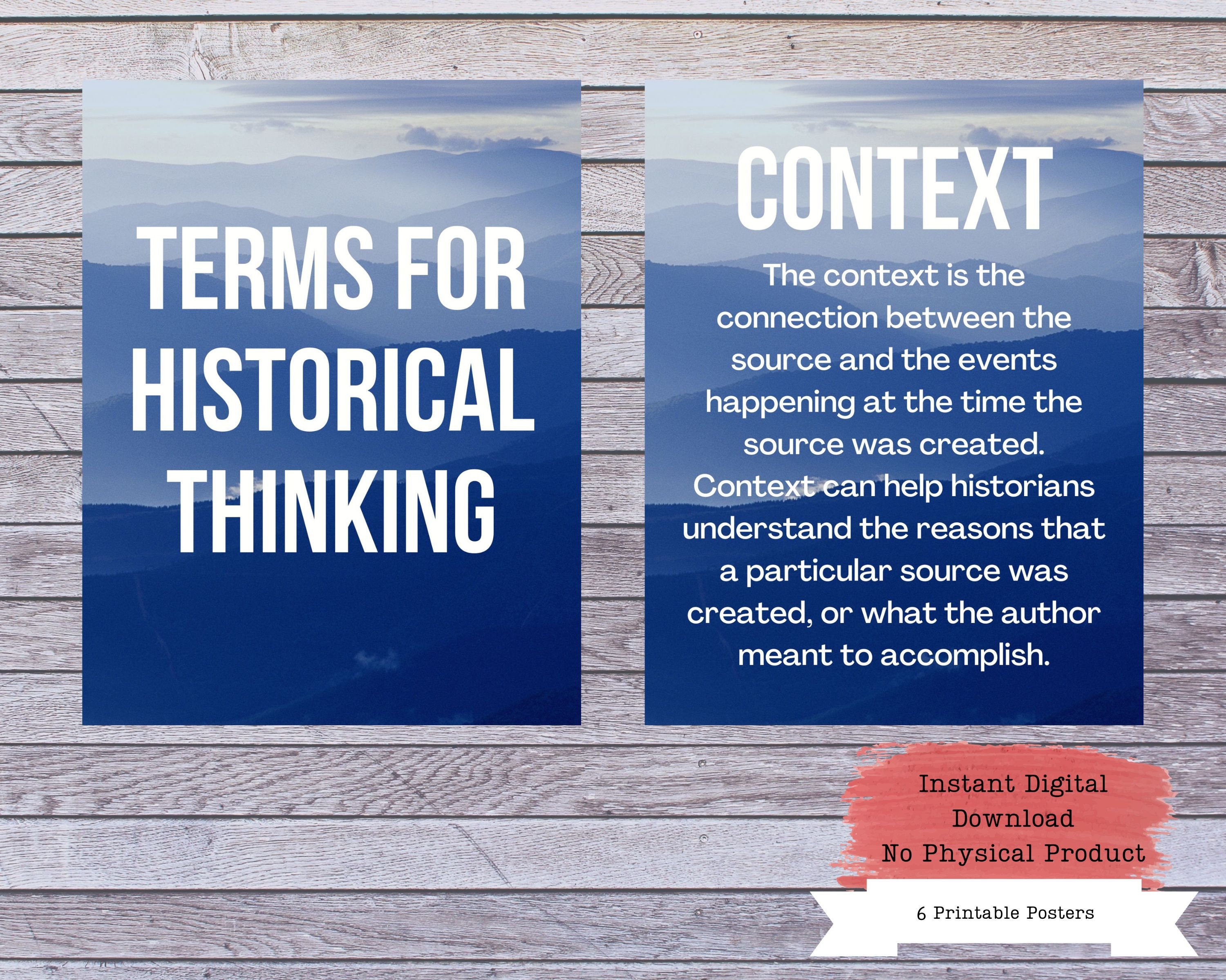 History Vocabulary Terms History Classroom History Class - Etsy