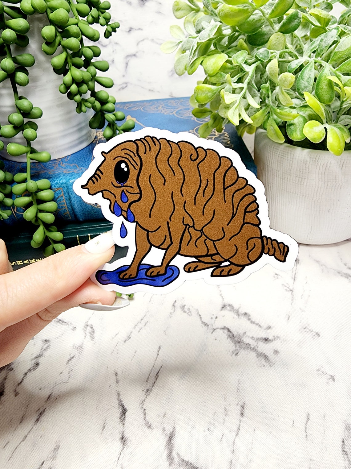 Squonk Cryptid Magnet Cryptid Art Cryptid Club Cryptid - Etsy