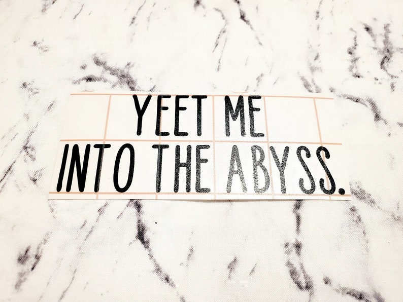 Yeet Me Into the Sun Yeet Decal Meme Gifts Yeet or Be | Etsy