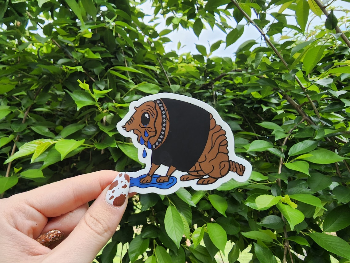 Emo Squonk Cryptid Sticker Cryptid Art Cryptid Club Cryptid - Etsy